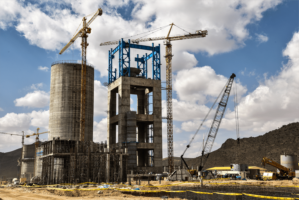 Installation of Steel Structures for Neyriz Grey Cement Factory ...